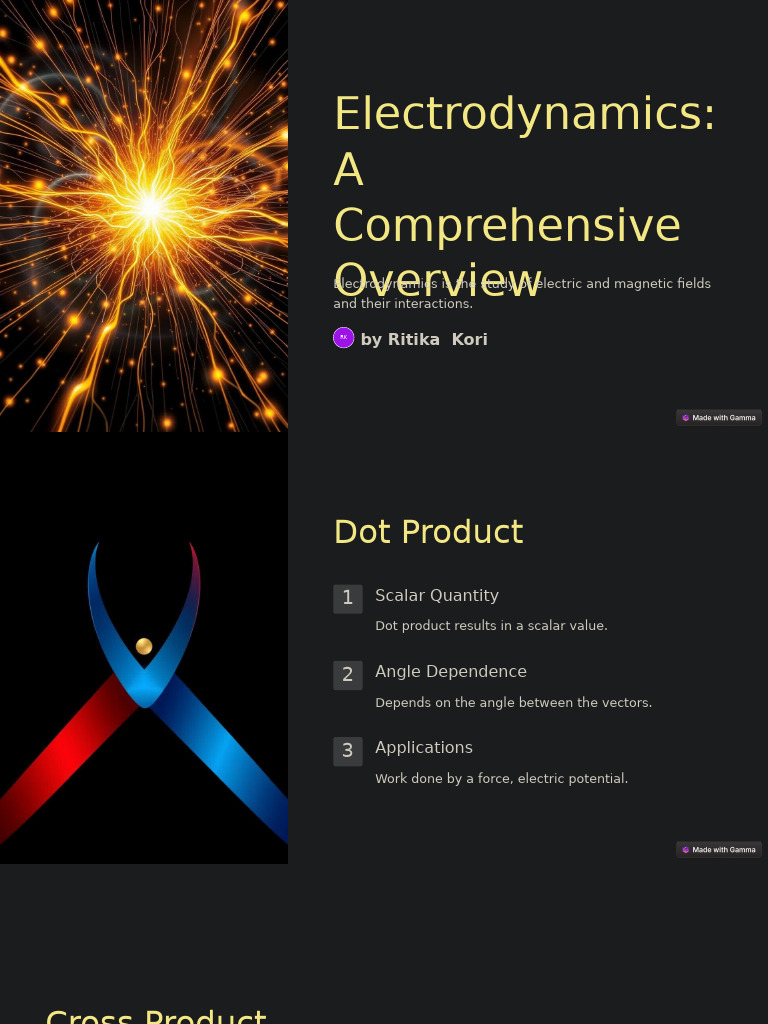Electrodynamics A Comprehensive Overview | PDF