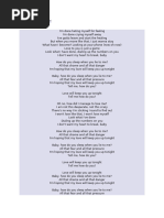 Radiohead Let Down Lyrics | PDF | Sound Recording | Music Industry