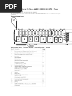 w203 Fuse Box Diagram | PDF | Trunk (Car) | Headlamp
