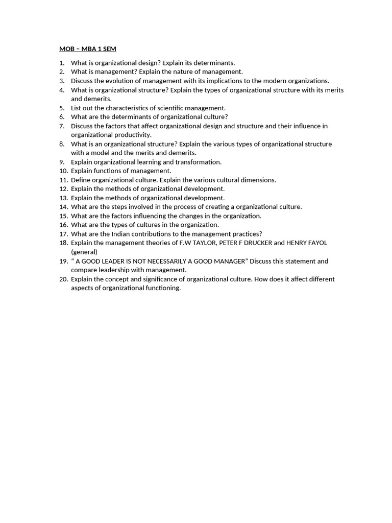 Mob Imp Questions | PDF