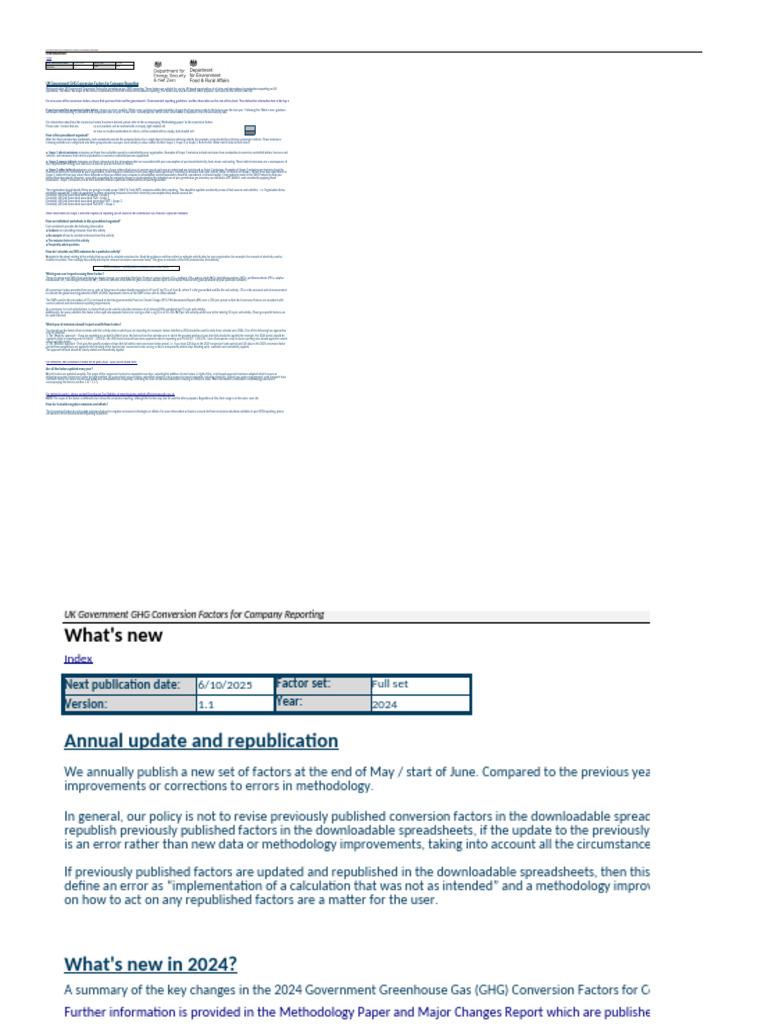 Ghg-conversion-factors-2024-Full Set For Advanced Users v1 1 | PDF ...