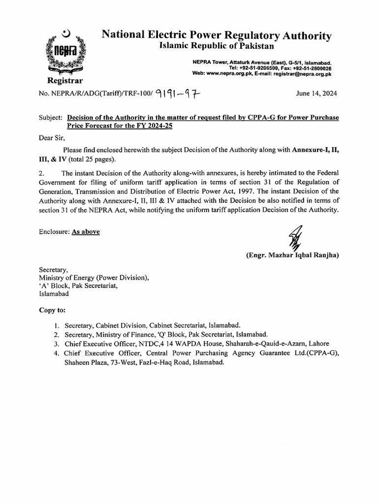 TRF-100 CPPAG PPP Forecast FY 2024-25 14-06-2024 9191-97 | PDF | Purchasing Power Parity ...