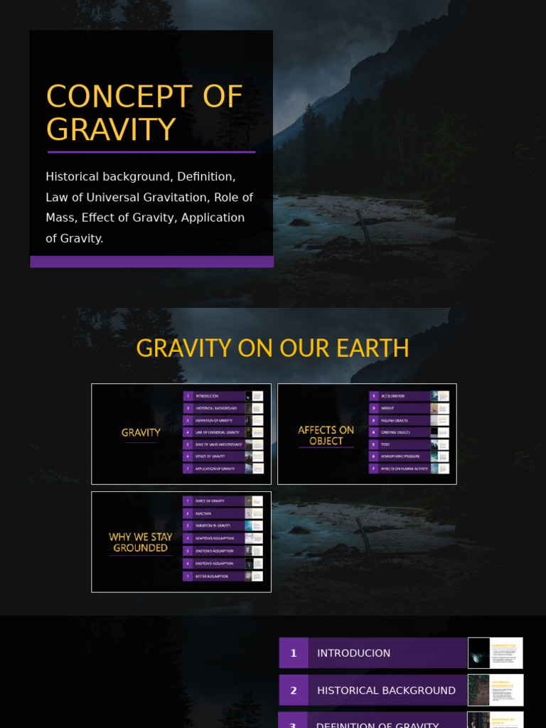 Understanding Gravity: Concepts & Applications | PDF | Gravity | Force