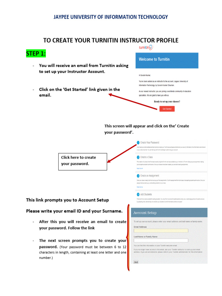 How To Use Turnitin - Help Guide - JUIT | PDF | Turnitin | Cyberspace