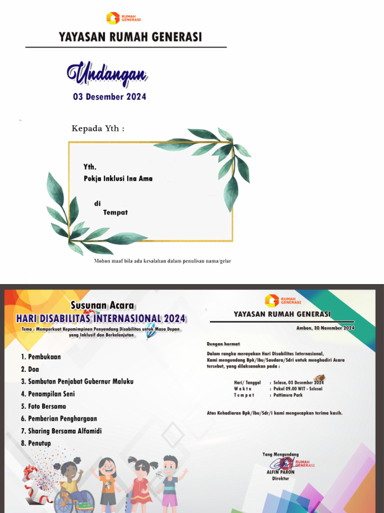 Pokja Inklusi Ina Ama | PDF