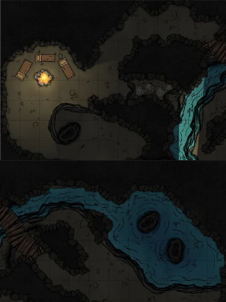 Printable Maps A4 A3 A2 Scale Lmop Cragmaw Hideout and v0 U1e06ryzecf91 ...
