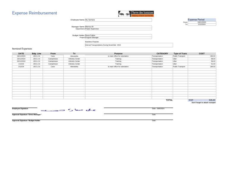Transportation Sheet | PDF | Income Statement | Expense