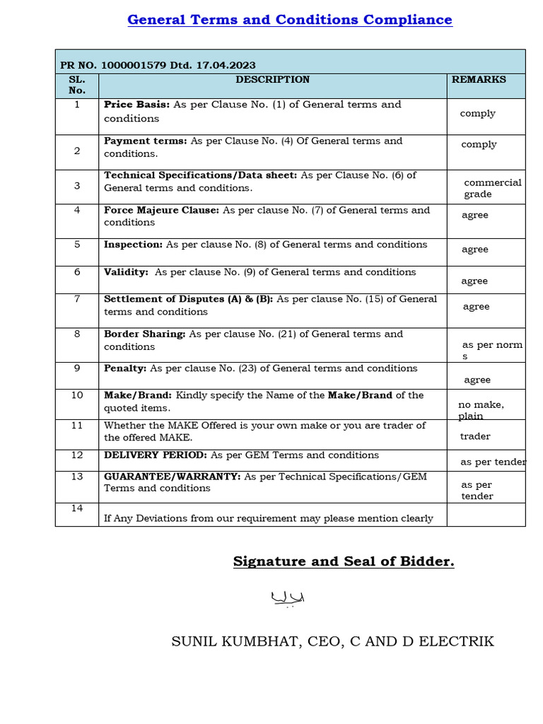 aw | PDF | Contractual Term | Specification (Technical Standard)
