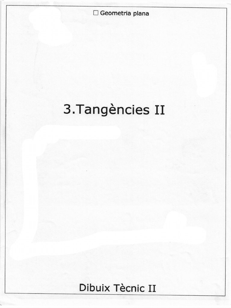 3 Tangències II | PDF
