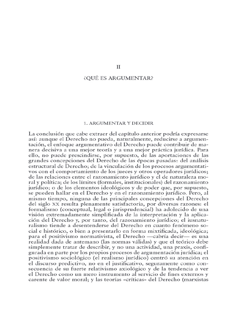 Que Es Argumentar - Manuel Atienza - PDF | PDF