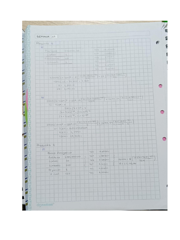 MT_Solución Hoja Ejercicios Semana 13 | PDF