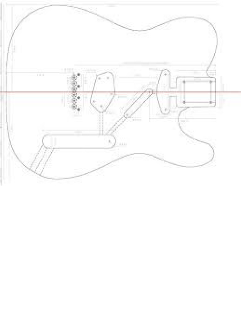 telecaster-template | PDF