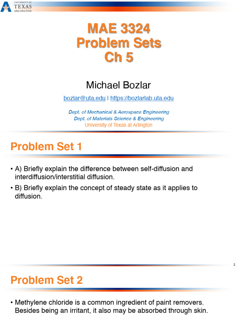 HW3 Ch5 | PDF