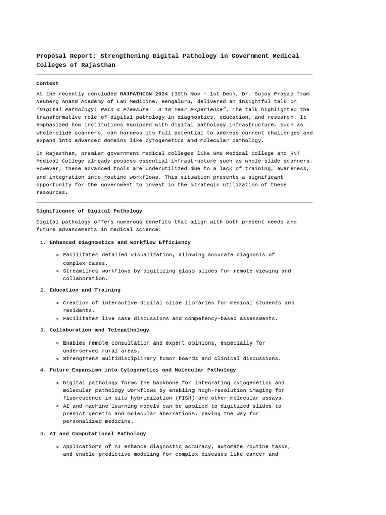 Digital Pathology Report | PDF | Pathology | Artificial Intelligence