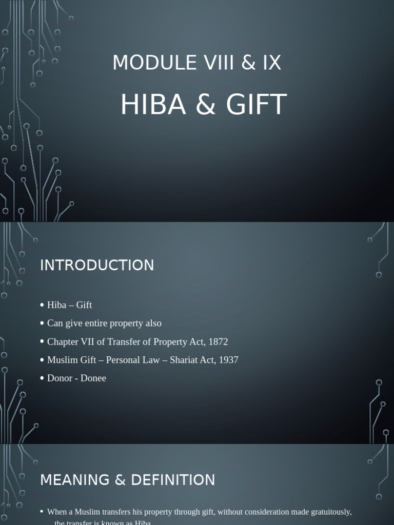 Module Viii & Ix | PDF | Property | Property Law