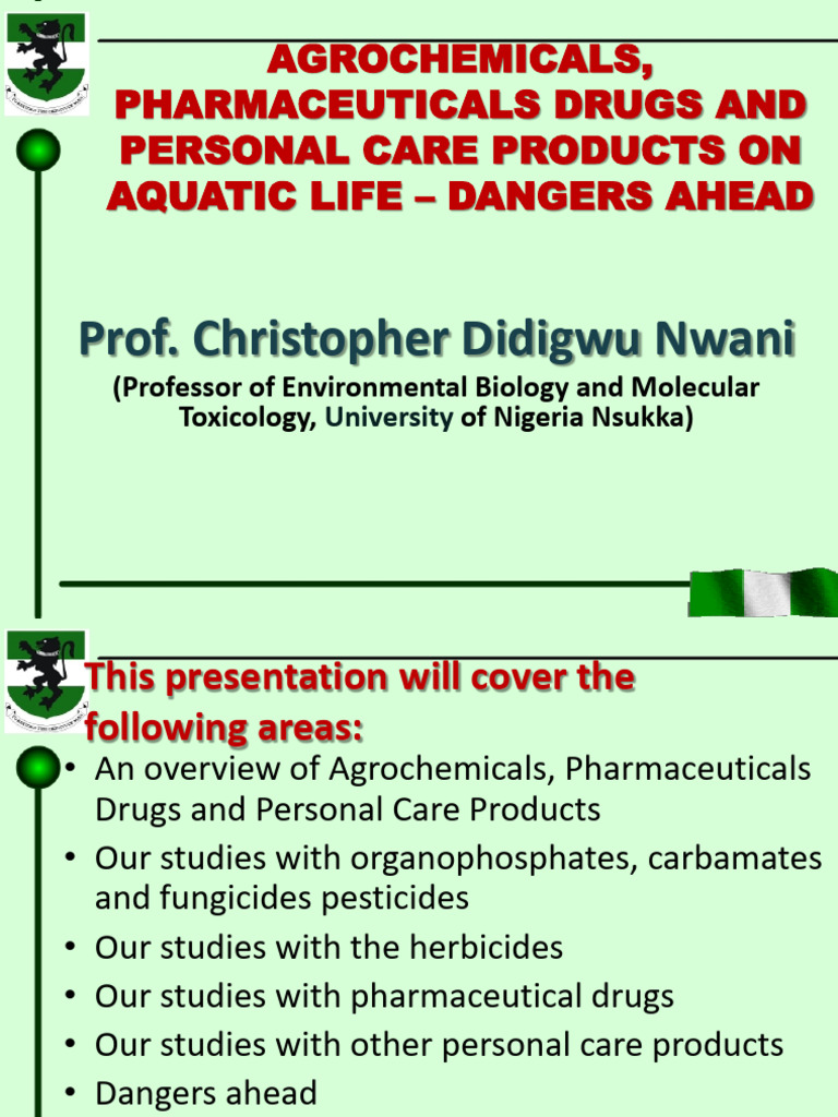 Nwani - Power Point ZSN Conference 2023 - 2 | PDF | Insecticide | Herbicide