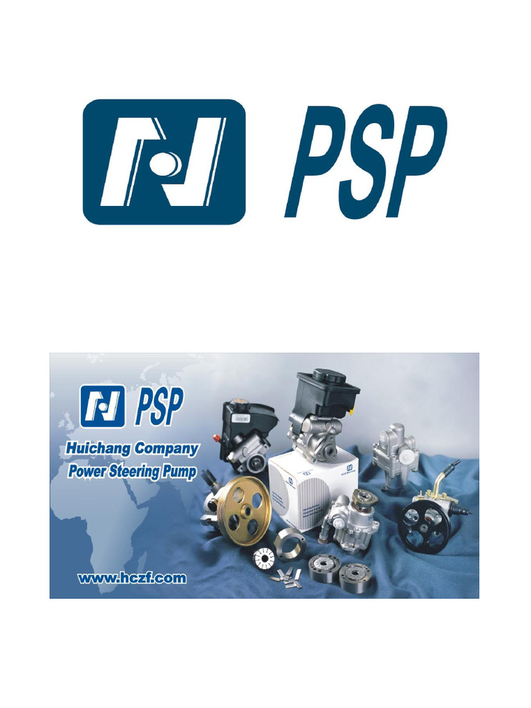 Power Steering Pump Parts Reference | PDF | Car | Motor Vehicle