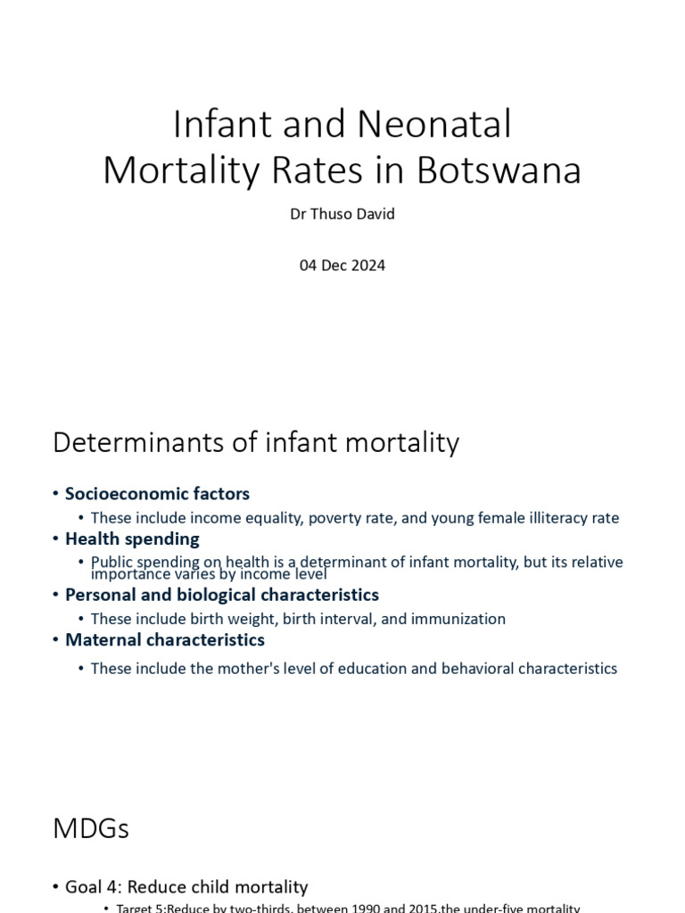 Second Year Infant Mortality | PDF | Infant Mortality | Infants