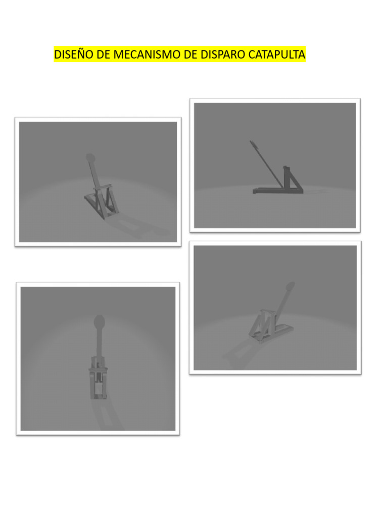 Diseño de Catapulta | PDF