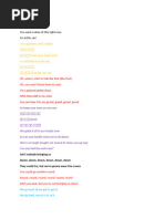 Golden Lyrics - Kpop Demon Hunters | PDF