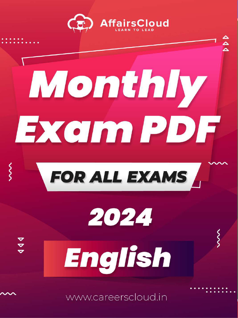 AC Exam PDF January to September 2024 by AffairsCloud 8 | PDF | Gross Domestic Product | Economy ...