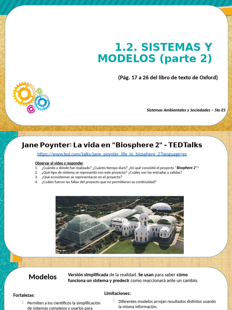 Modelos y Sistemas en Biosfera 2 | PDF | Los bosques | Deforestación