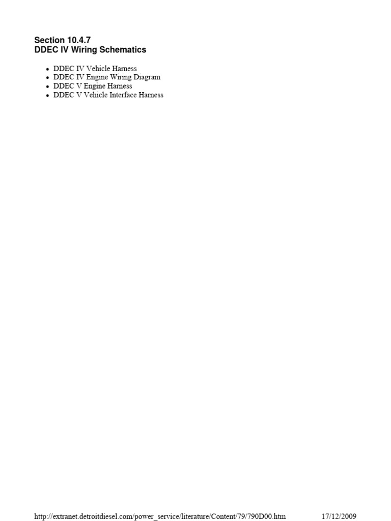 Diagramas Ddec Iv - V | PDF