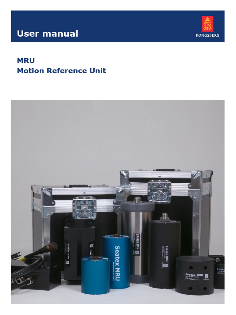 Man_user_mru_r16 | PDF | Inertial Navigation System | Rotation