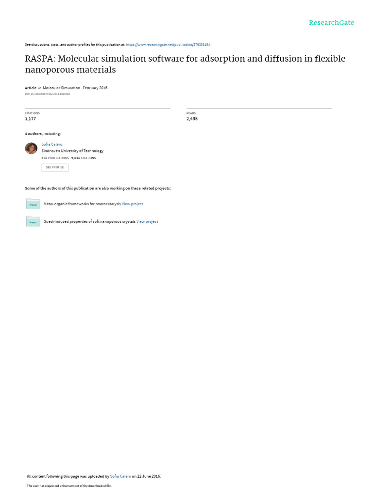 Raspa | PDF | Adsorption | Chemical Equilibrium