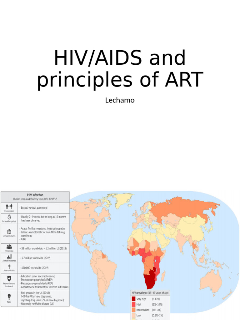 HIV | PDF | Lymphocyte | Hiv/Aids