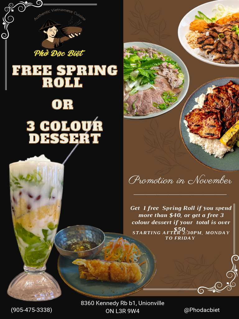 Black And Brown Modern Food Taste Poster | PDF