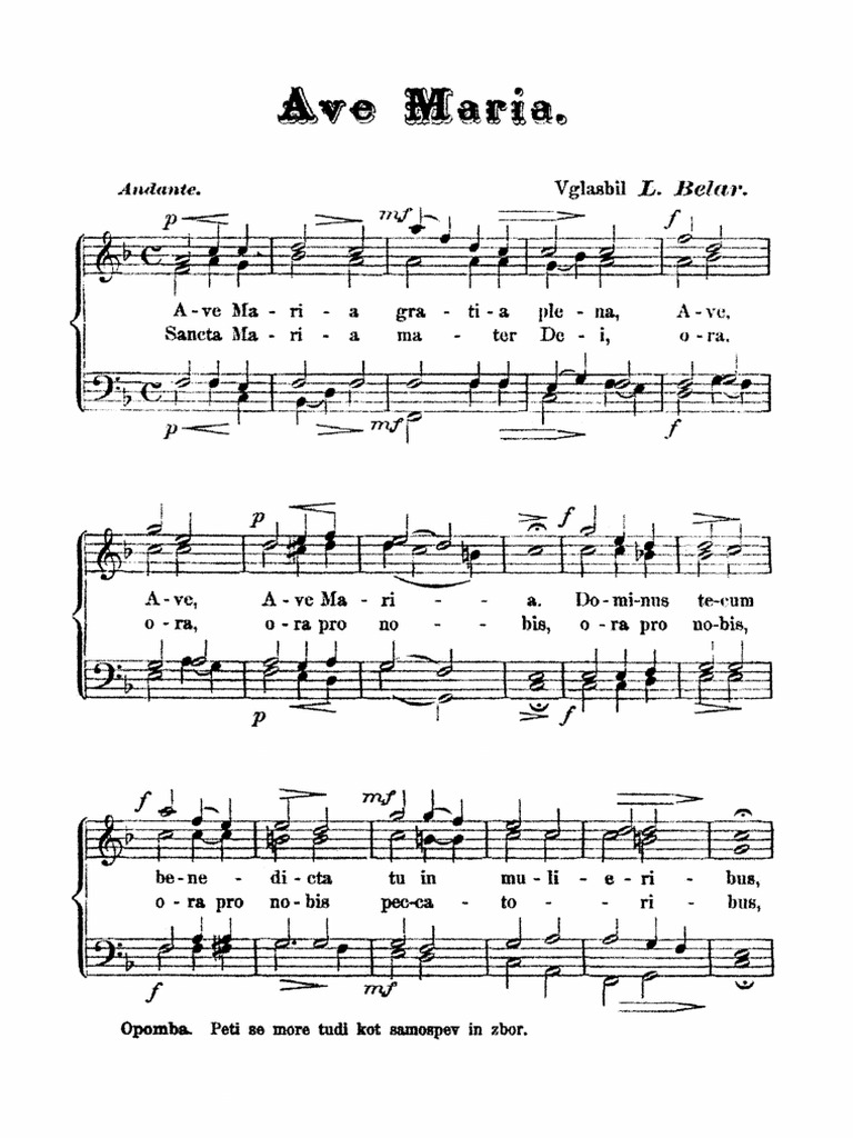 Ave Maria | PDF
