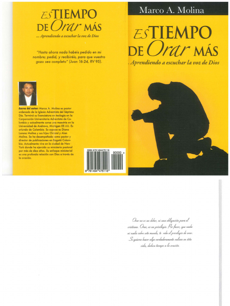 Es Tiempo de Orar Mas - Molina | PDF | Oración | Jesús