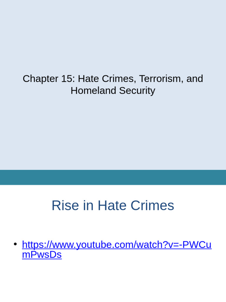 SOC 3621 Schram CH 15 | PDF | United States Department Of Homeland ...