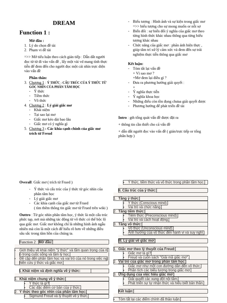 DREAM | PDF
