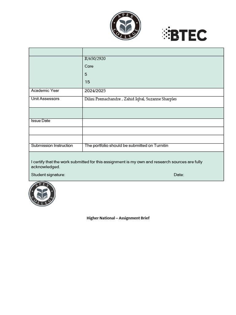 Unit 20 Assignment Brief Sep 23 4 241209 193344 Pdf 3430