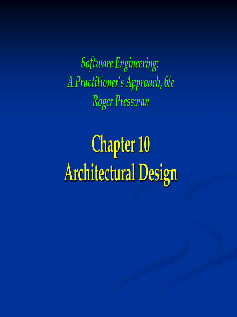 Transparency Masters For Software Engineering - A Practitioner's Approach, 4 - e | PDF ...