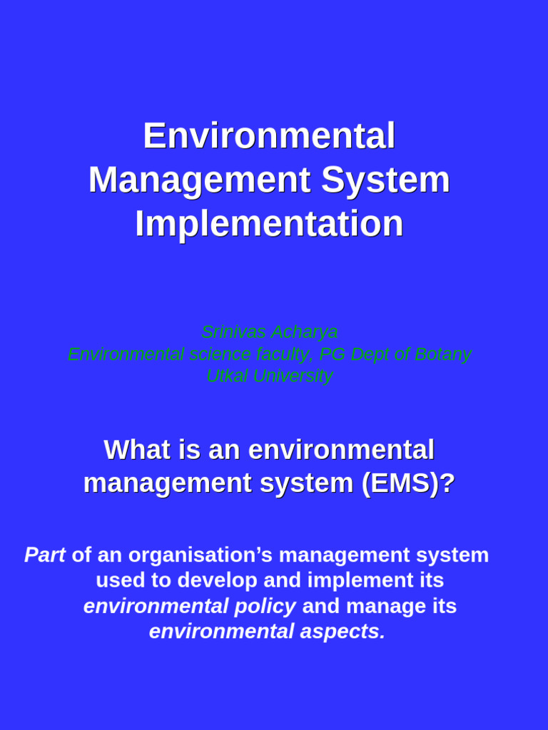 ems-tool-implementation-P1 | PDF | Audit | Business ems-tool-implementation-P1 | PDF | Audit | Business