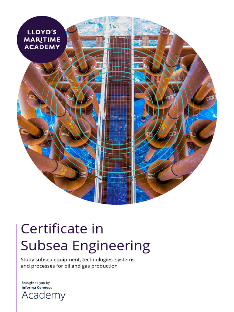 Subsea Engineering Certificate Course | PDF