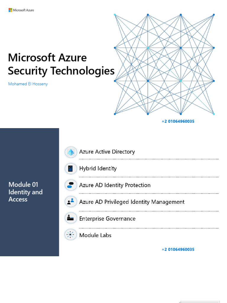 Microsoft Certified: Azure Security Engineer Associate | PDF | Active ...