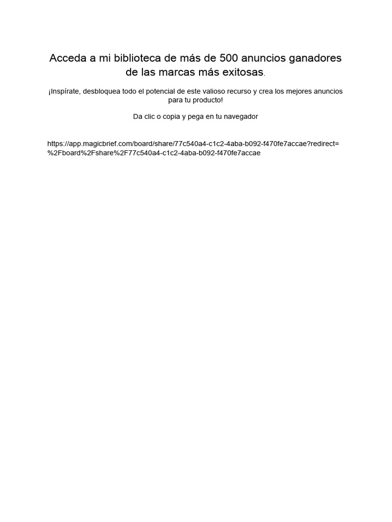 500 Anuncios Ganadores de Las Marcas Más Exitosas | PDF