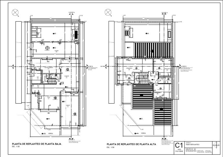Planos de Replanteo-PLANTA REP-MU-PB (2) COMPLETO | PDF