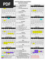 2025-2026 LISD Academic Calendar | PDF