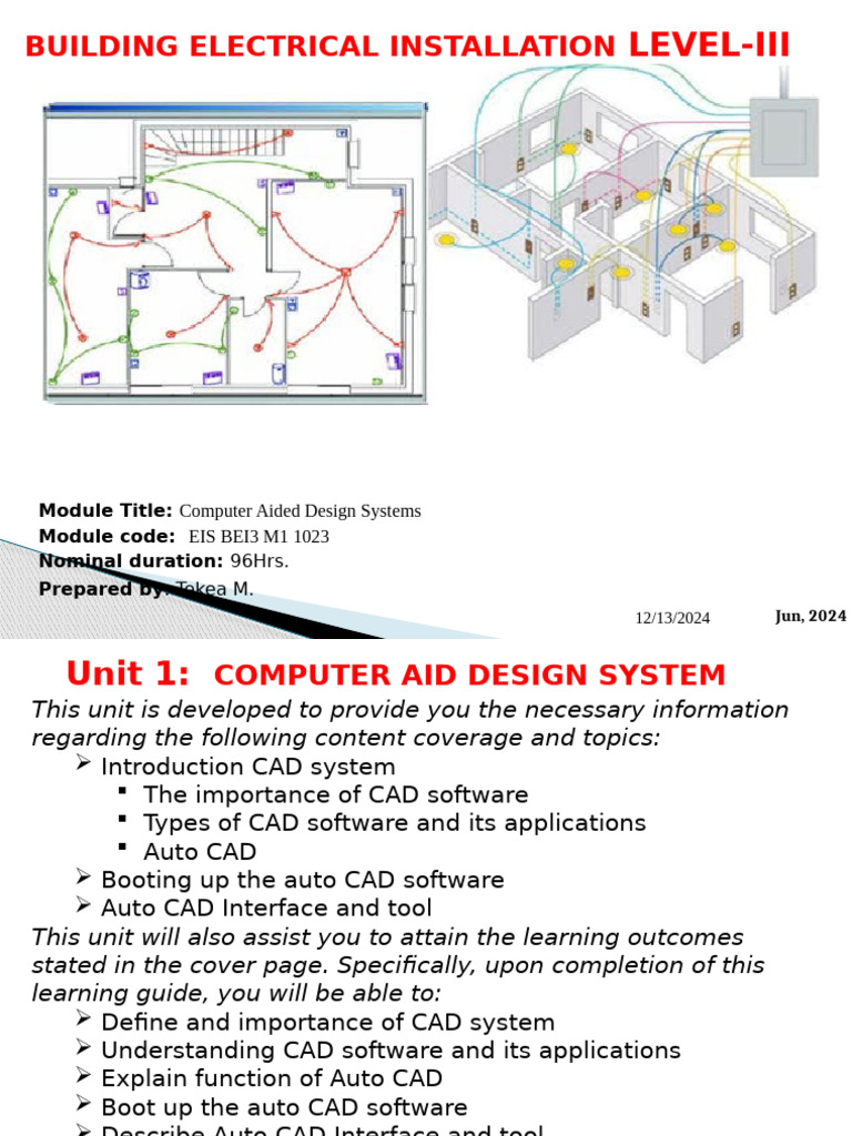 CAD Unit-1 | PDF | Computer Aided Design | Auto Cad