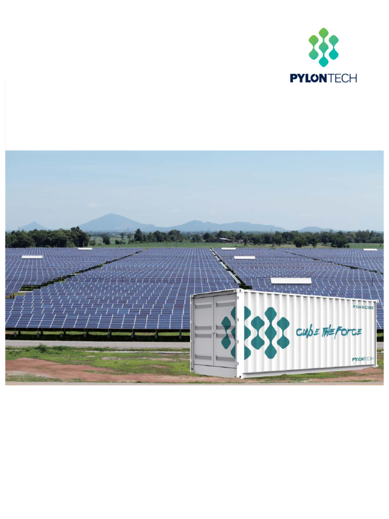 Pylontech-PowerCube-HV-model51685s | PDF | Energy Storage | Electrical Grid