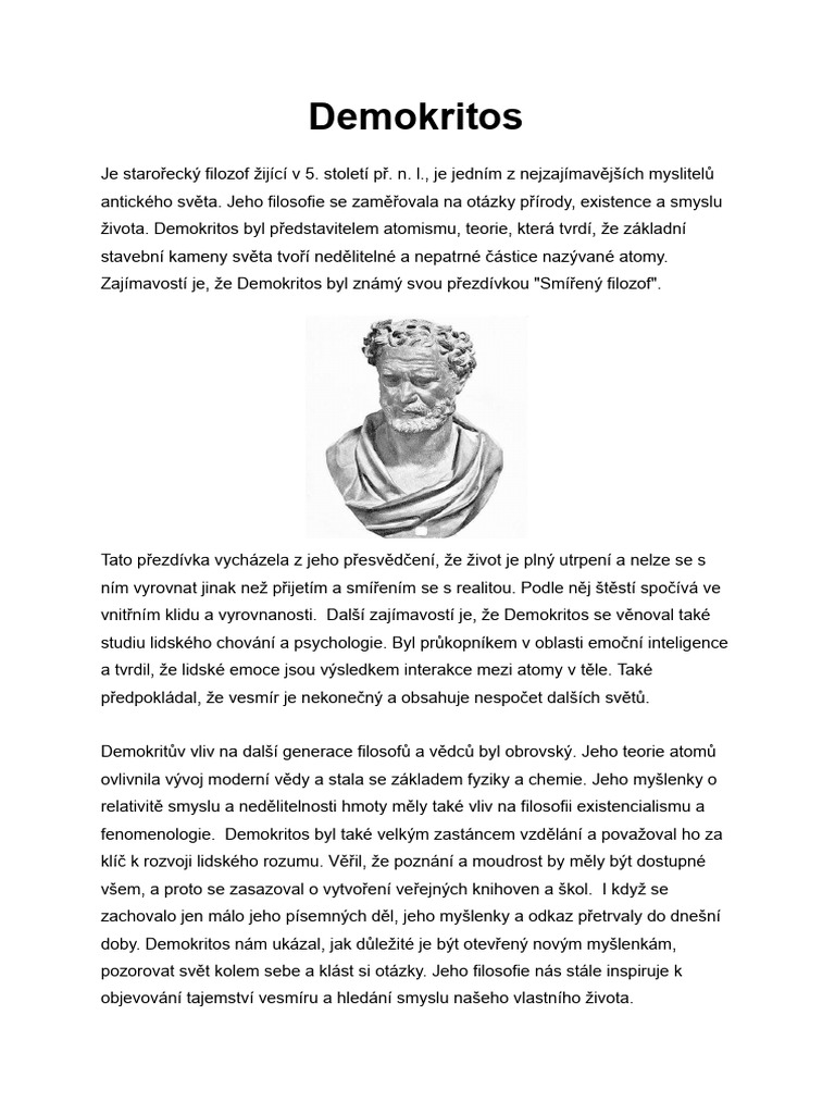 demokritos | PDF