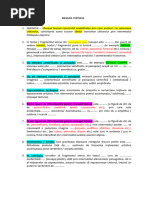 CARACTERIZAREA PERSONAJULUI Schema de Completat COMPUNERE - 2023 | PDF