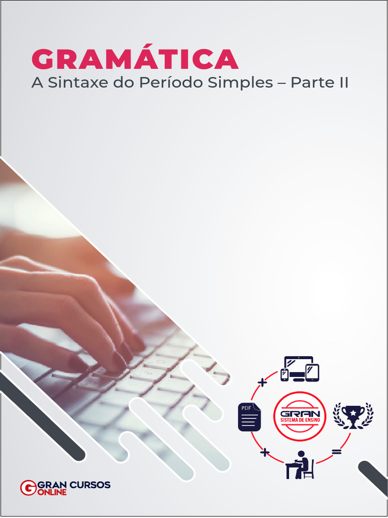 10 A Sintaxe Do Periodo Simples Parte II | PDF | Assunto (gramática ...