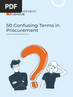 Procurement Abbreviations | PDF | Procurement | Economies