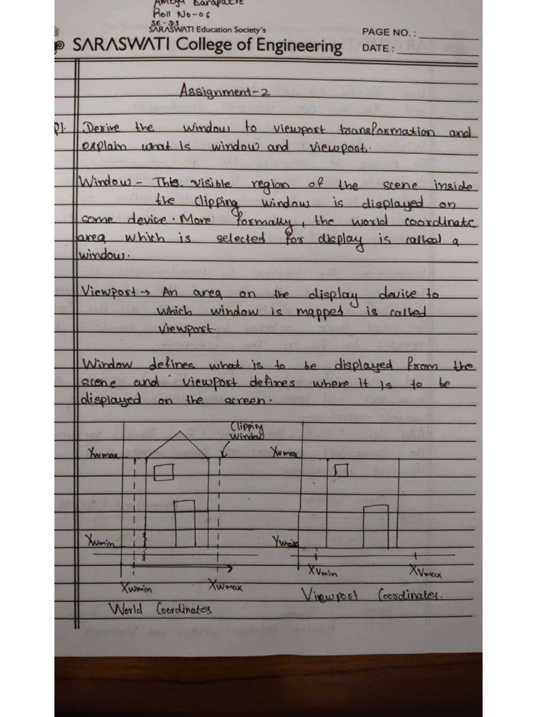 Assignment 2 CG | PDF